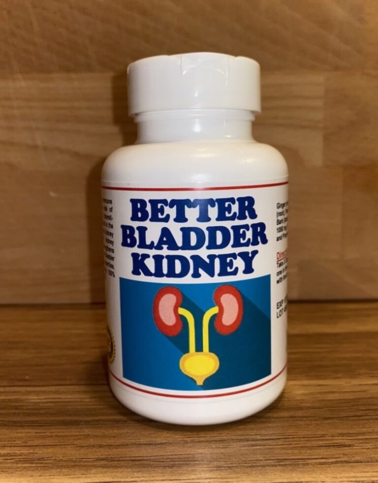 BETTER BLADDER & KIDNEY – TREAT & PREVENT – My Healthy Herbs Life