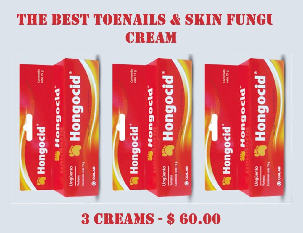 ToeNails & SKIN Fungus Cream – SUPER STRENGTH (HONGOCID) 15 g Tube – My ...